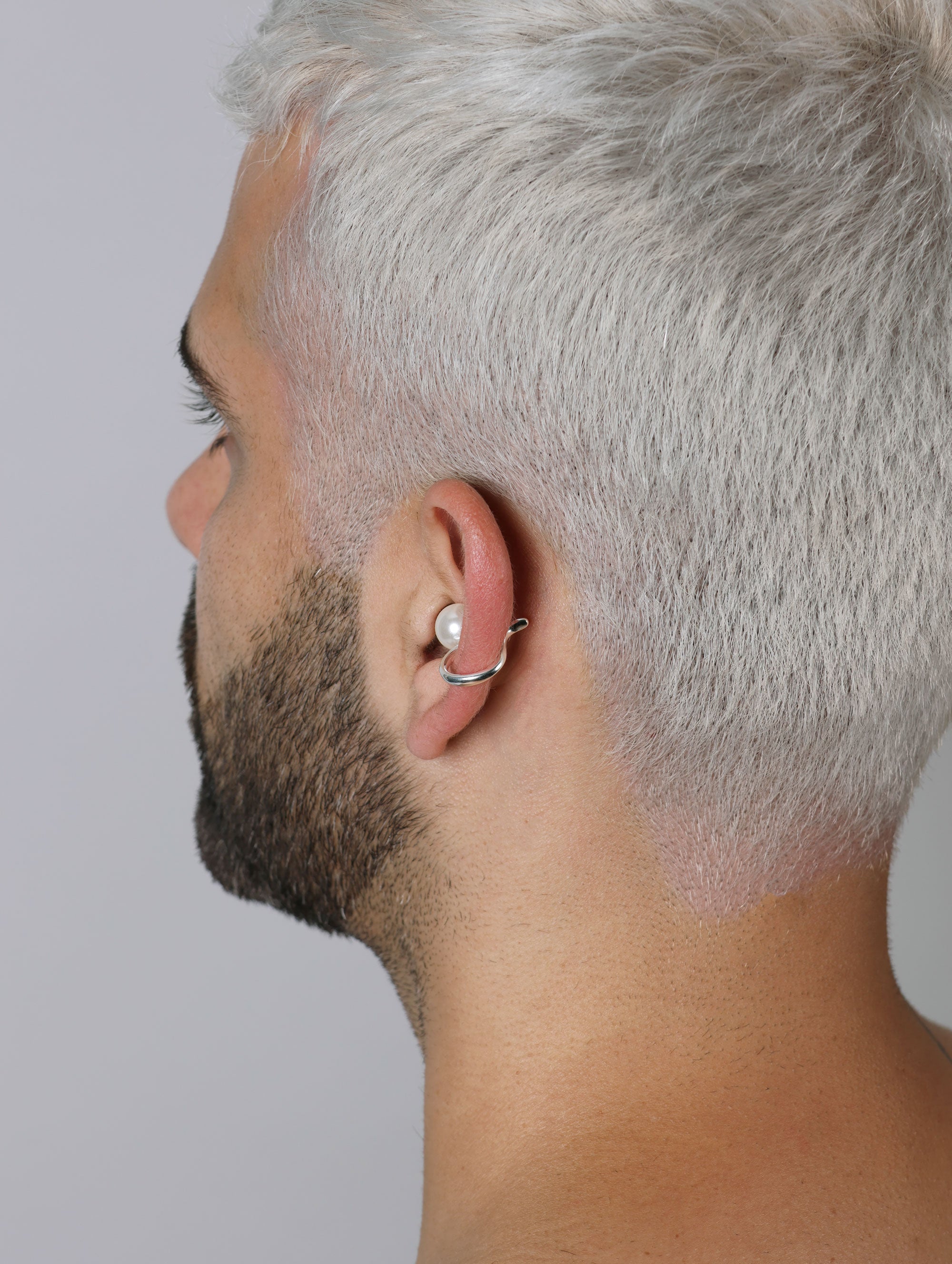 Sphere Ear Cuff, Sterling Silver. – Sentient Jewelry