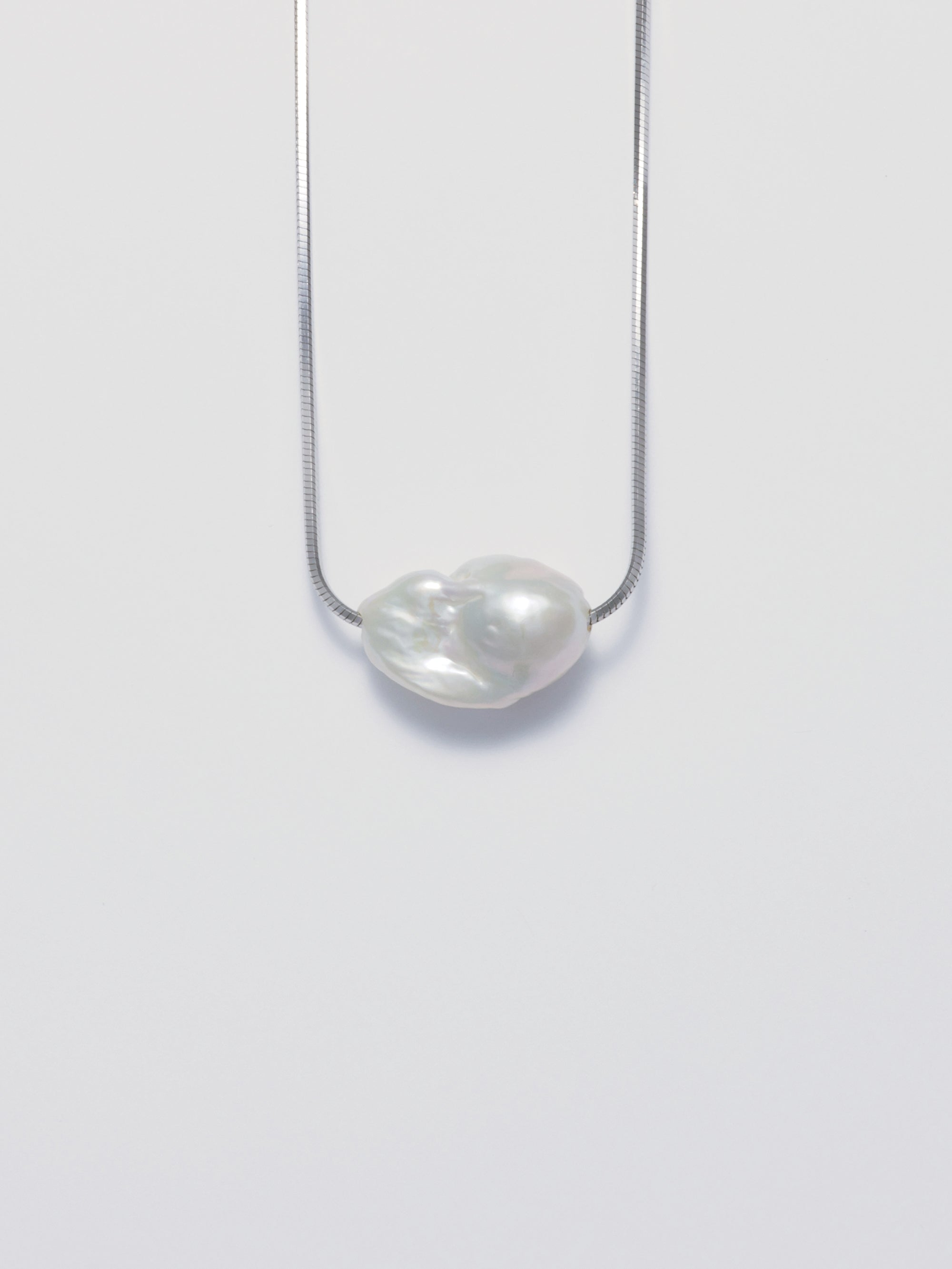 B. Pearl, Silver 8SP Chain. – Sentient Jewelry