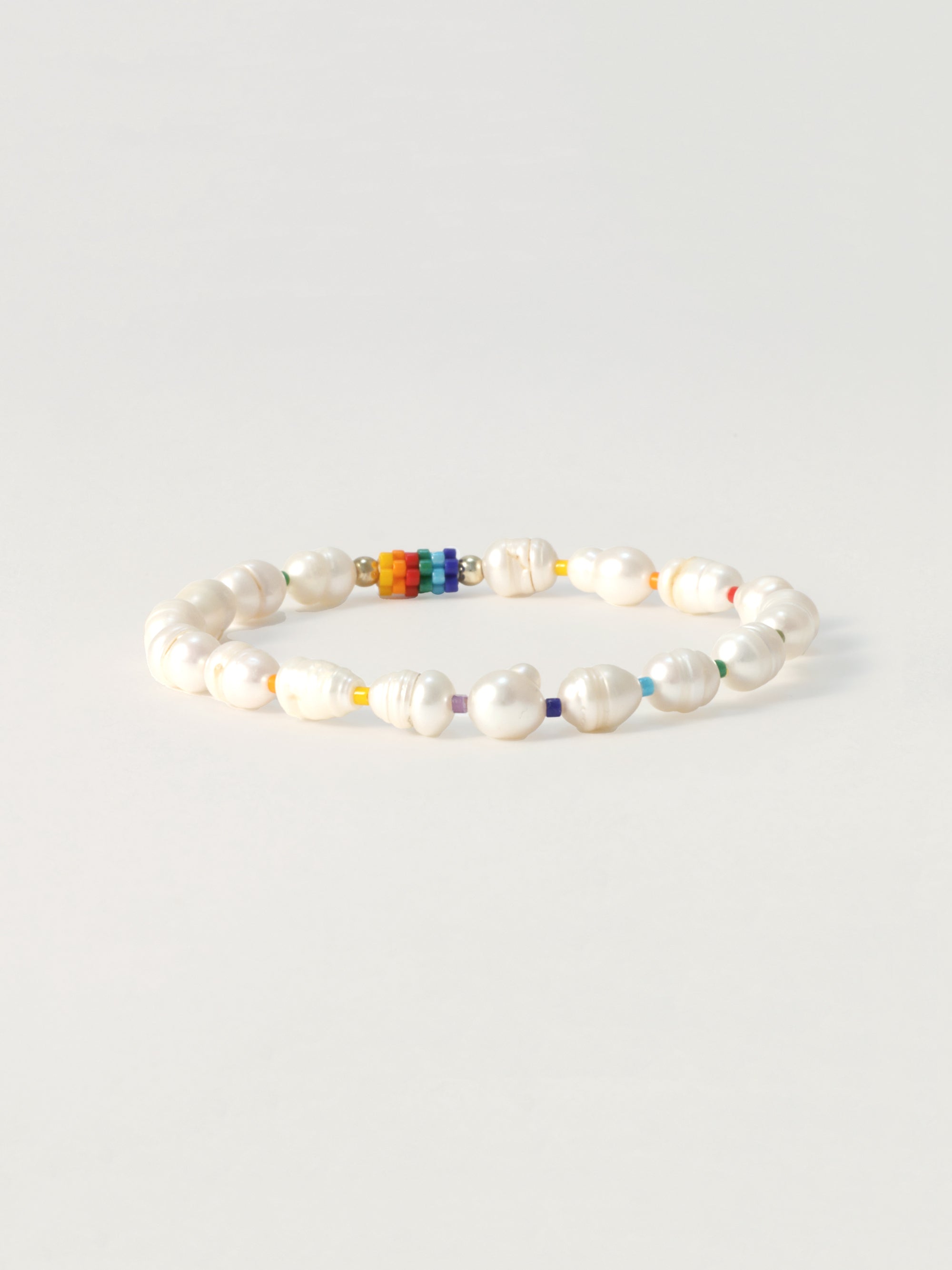 Pearl Spectrum Bracelet, Elastic. – Sentient Jewelry