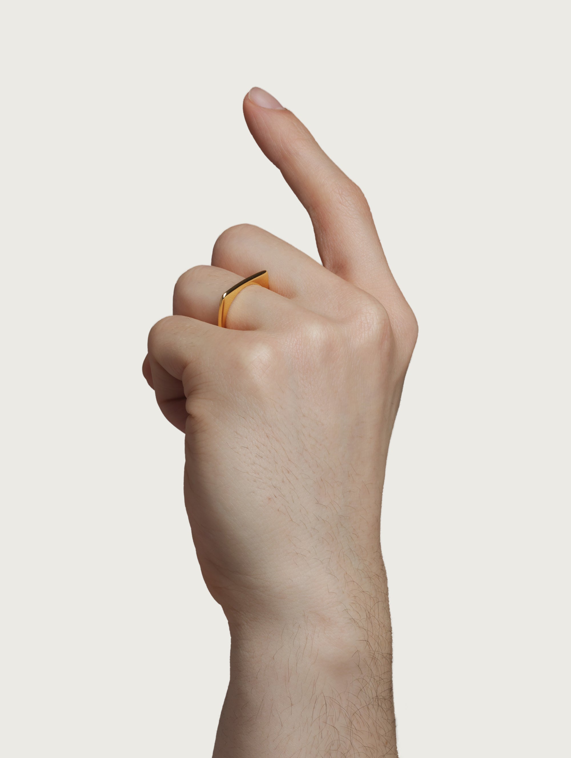 Planar Ring, Gold Vermeil – Sentient Jewelry
