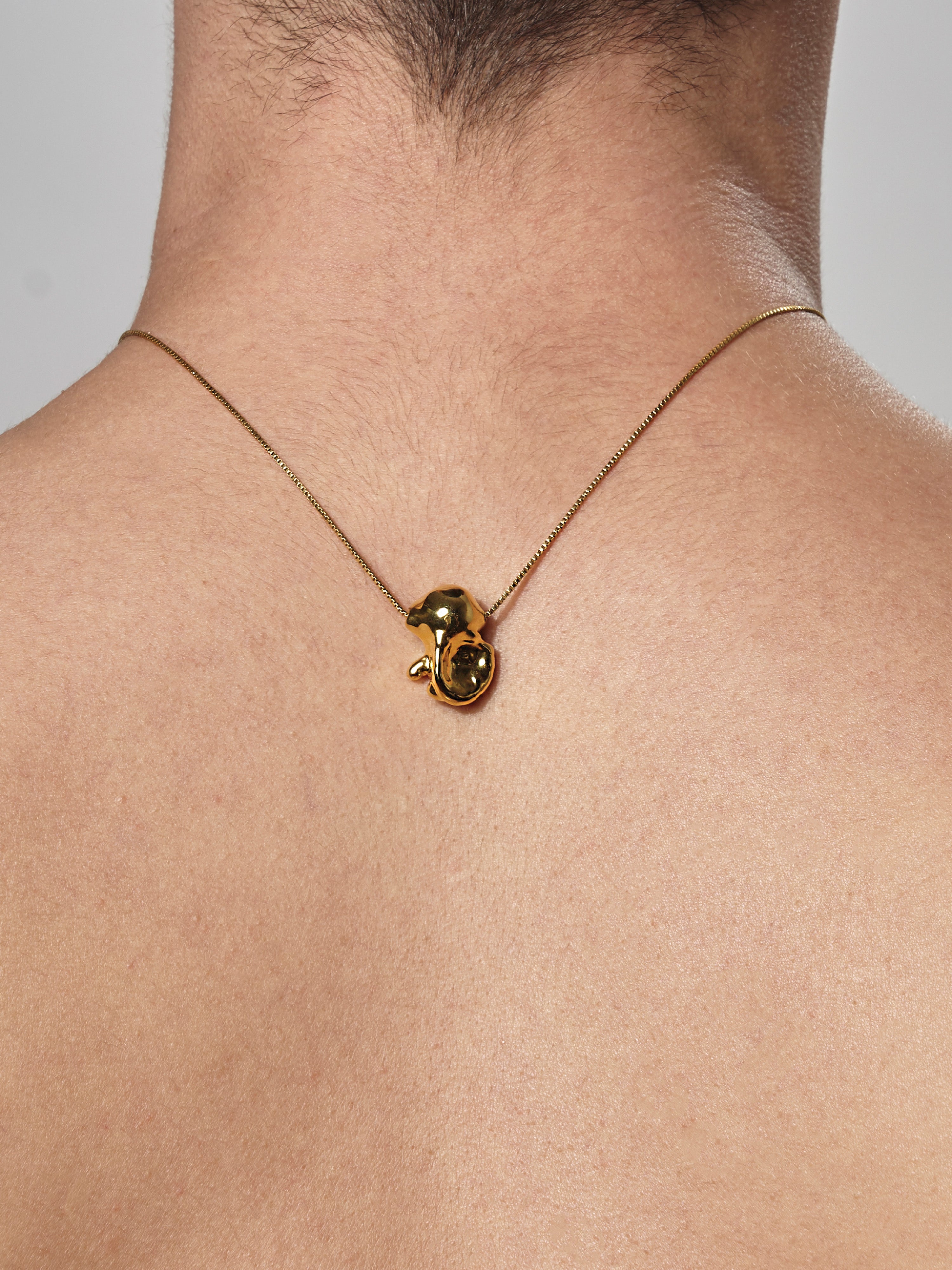 Replicant Heart, Gold Filled Chain. – Sentient Jewelry